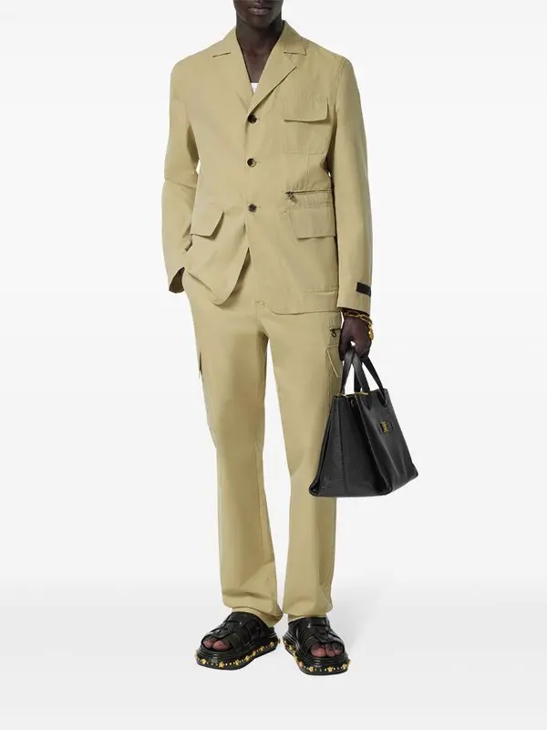 Versace Gabardine Cargo Trousers