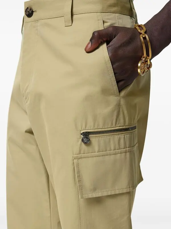 Versace Gabardine Cargo Trousers