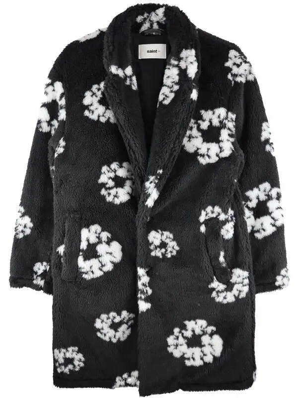 SAINT MXXXXXX X Denim Tears Wreath Jacket