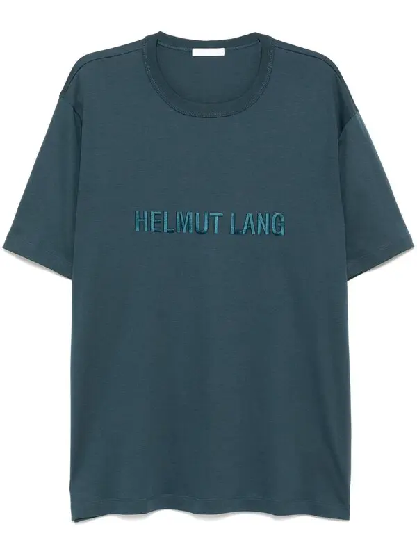 Helmut Lang Logo-embroidered T-shirt