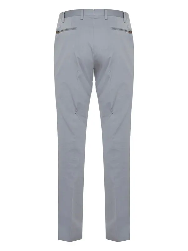Corneliani Pressed-crease Tapered Trousers