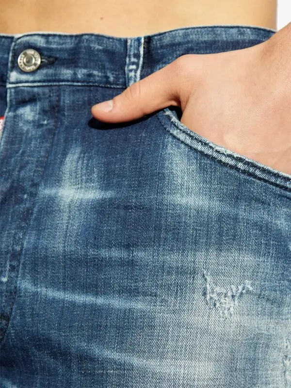 Dsquared2 Denim Shorts - Blue
