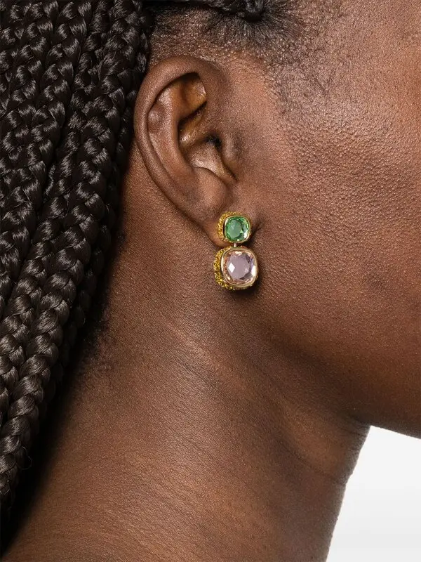 SWAROVSKI Chroma Earrings - Gold