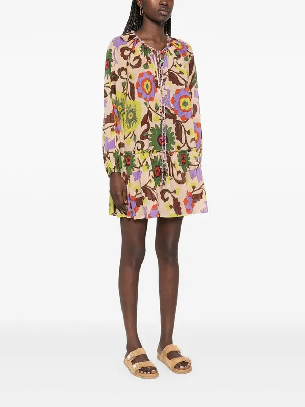 Anjuna Marlene Mini Dress - Neutrals