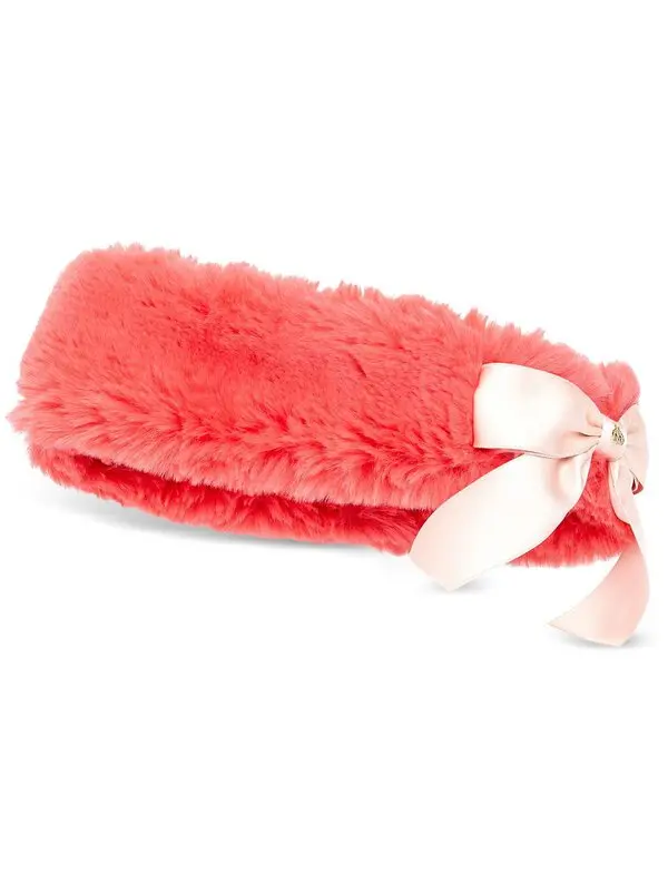 MAISON MICHEL Zaza Faux-fur Headband - Pink