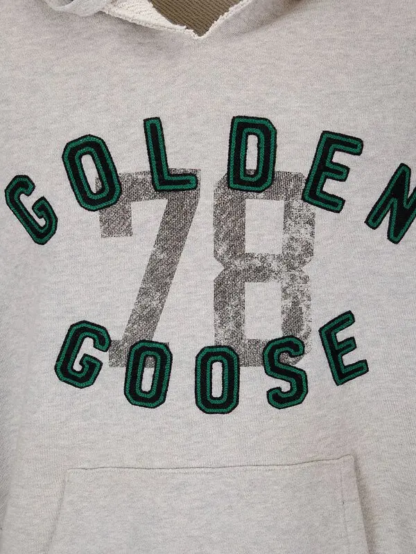 GOLDEN GOOSE Logo-print Hoodie