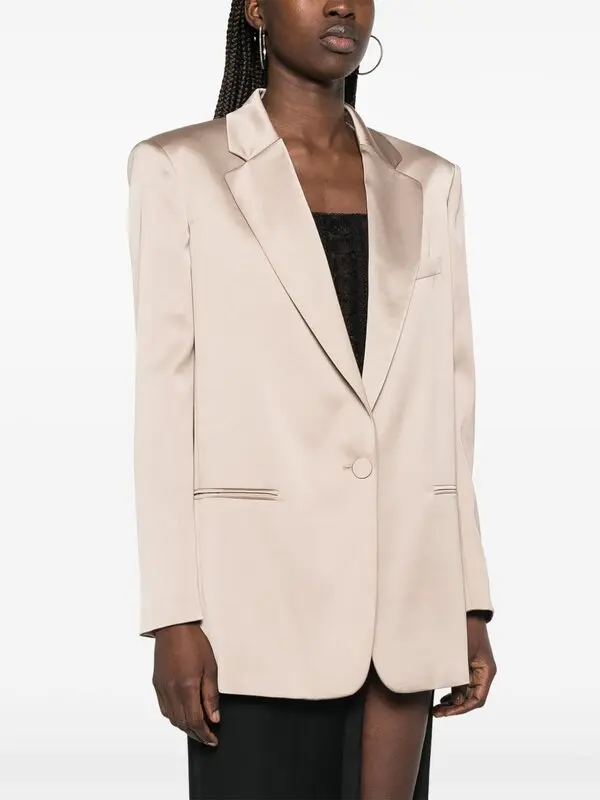 Andamane Satined Blazer - Neutrals