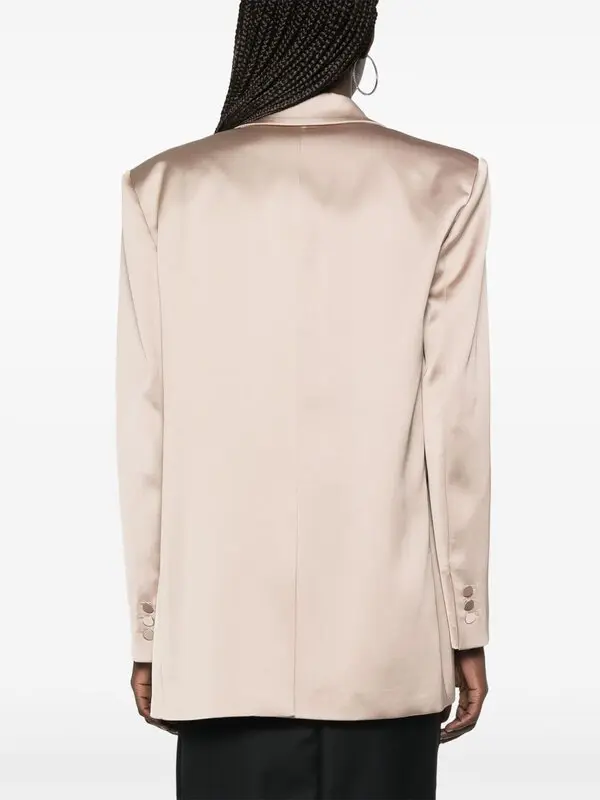 Andamane Satined Blazer - Neutrals