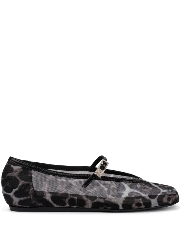LE SILLA Danielle Leopard-print Ballet Flats