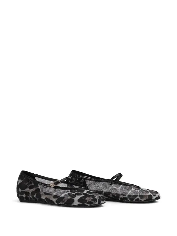 LE SILLA Danielle Leopard-print Ballet Flats