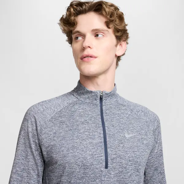 Nike Stride Dri-fit 1/2-zip Running Top - Blue