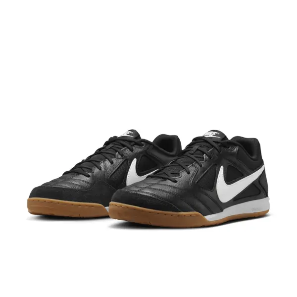 Nike Gato Leather And Suede Sneakers - Black