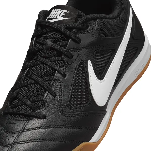 Nike Gato Leather And Suede Sneakers - Black