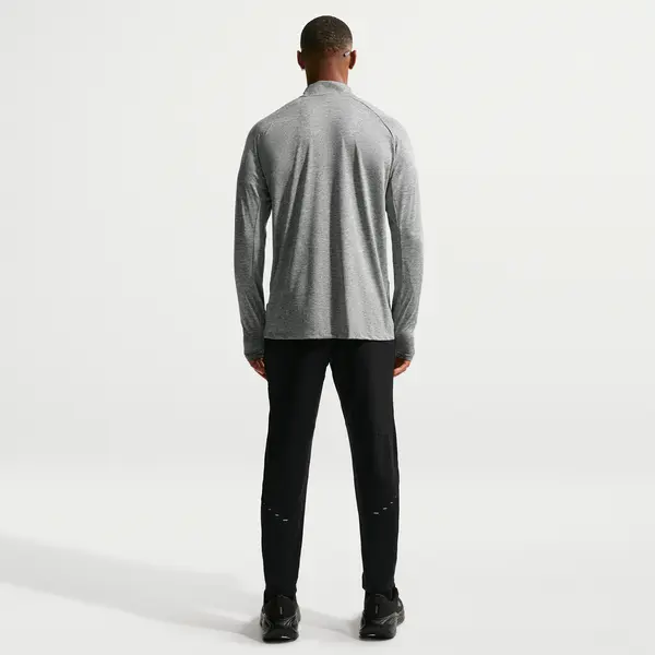 Nike Stride Dri-fit 1/2-zip Running Mid Layer - Grey