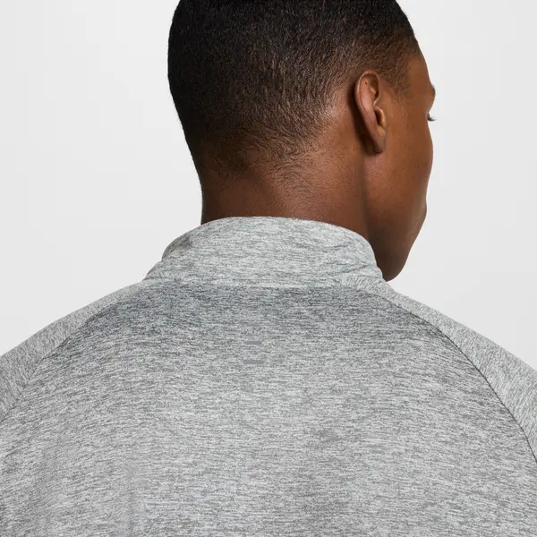 Nike Stride Dri-fit 1/2-zip Running Mid Layer - Grey