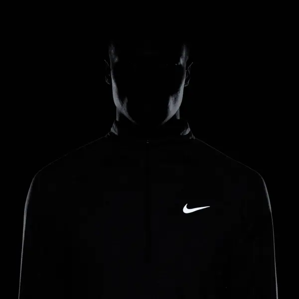 Nike Stride Dri-fit 1/2-zip Running Mid Layer - Grey