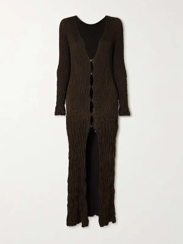 MAYGEL CORONEL Meteora Textured Maxi Dress