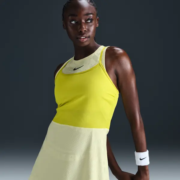 Nike Court Slam Dri-Fit Tennis Dress In Green - 25% Off | Editorialist