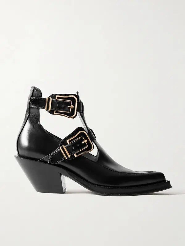 Gabriela Hearst Castro Leather Ankle Boots