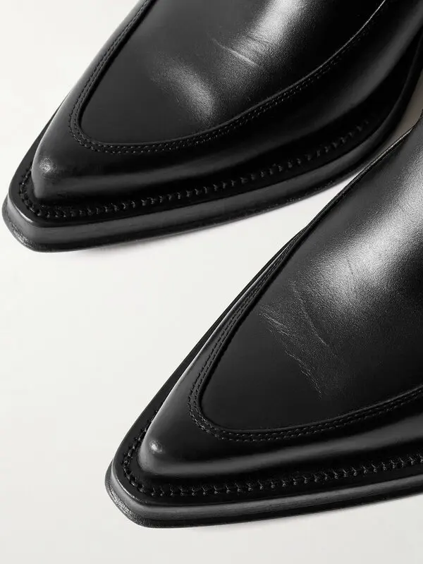 Gabriela Hearst Castro Leather Ankle Boots