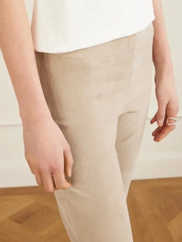 Stouls Jacky Suede Leggings - Neutrals