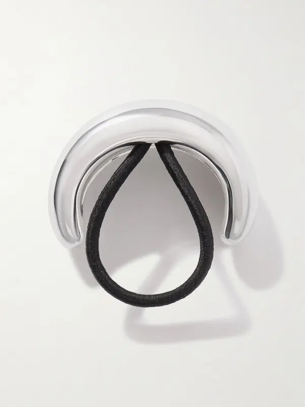 LIÉ STUDIO The Thea Hair Tie - Silver