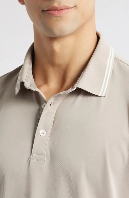 SWANNIES Thatcher Tipped Performance Polo