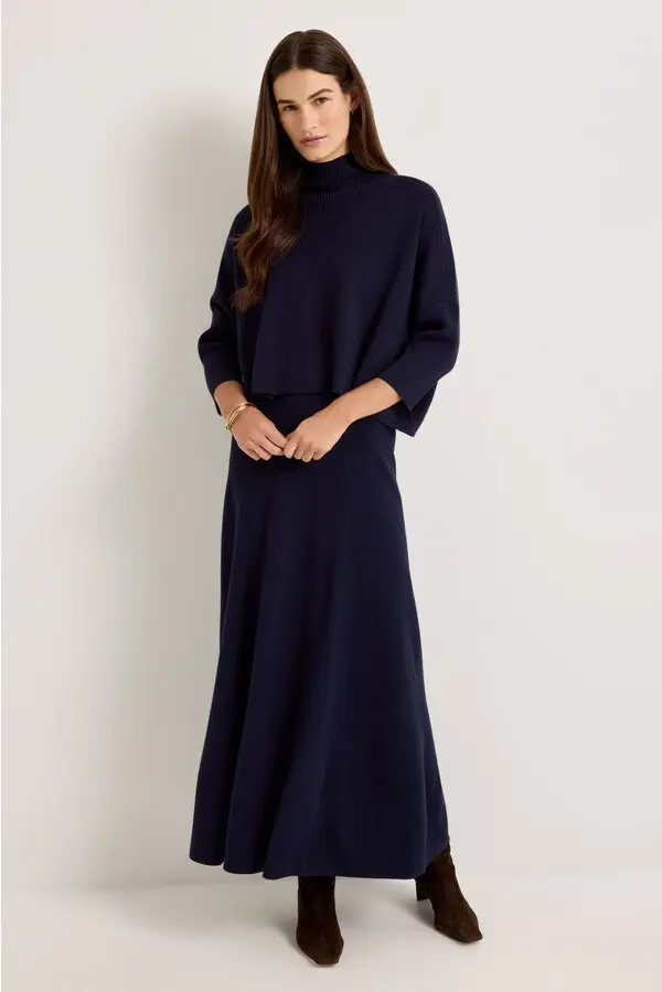 MARIE OLIVER Claudie Popover - Navy
