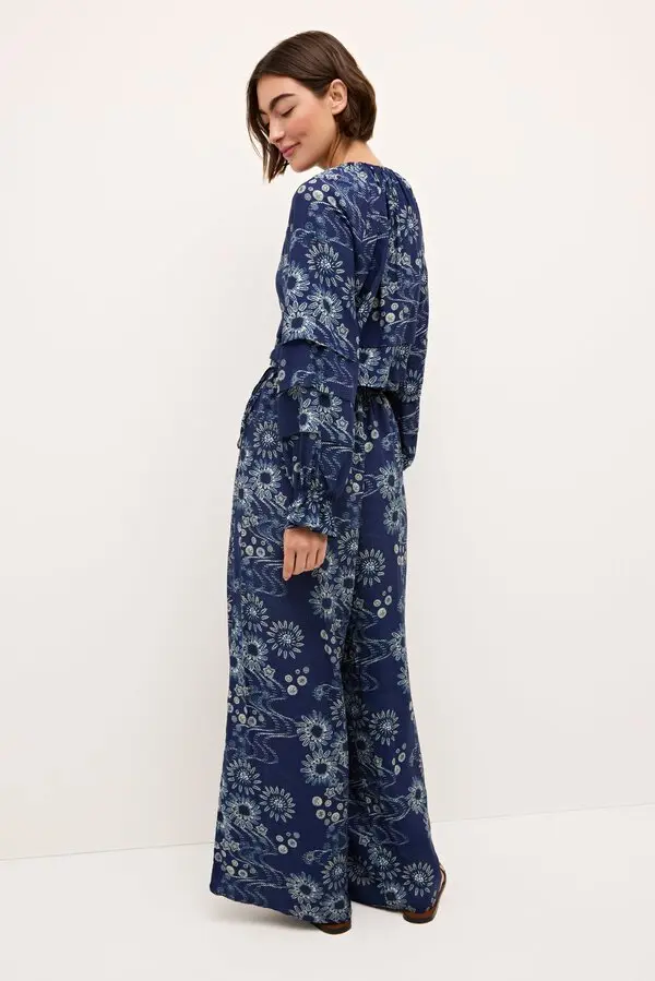 MARIE OLIVER Umi Peasant Blouse - Orion