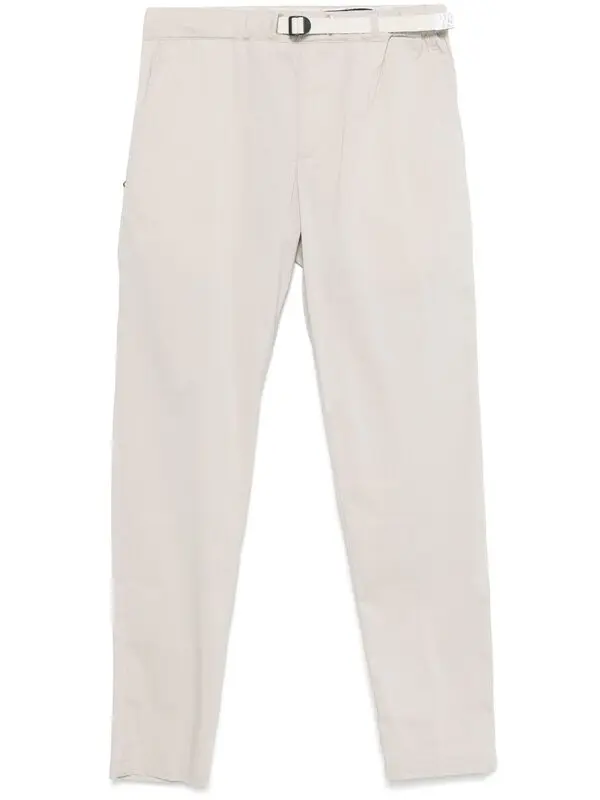 WHITE SAND Belted Trousers - Neutrals
