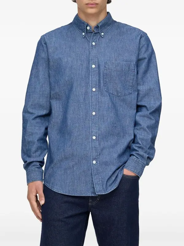 Closed Button-up Shirt