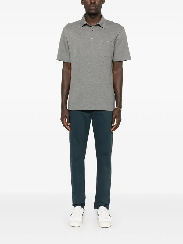Zegna Cotton Polo Shirt