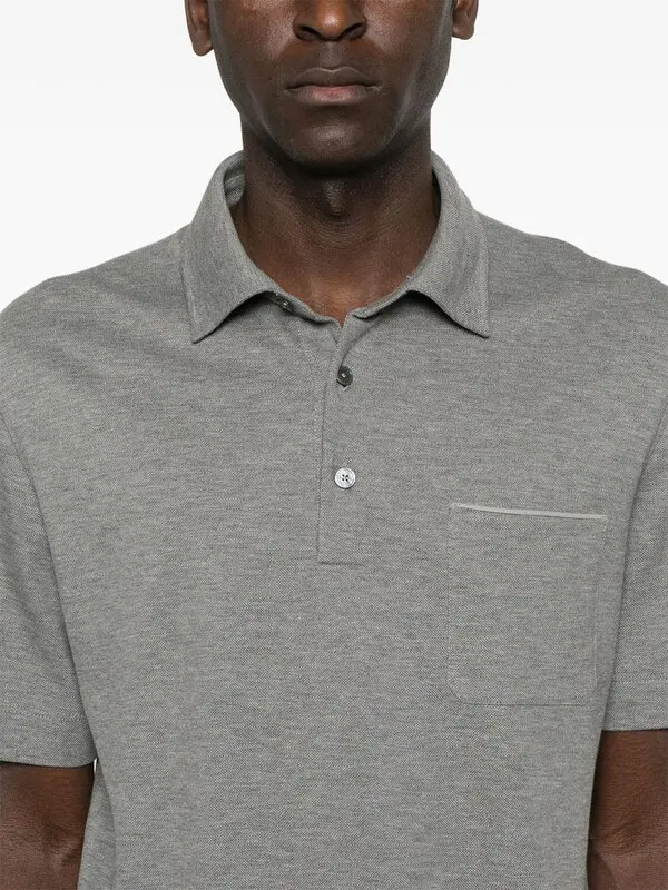Zegna Cotton Polo Shirt