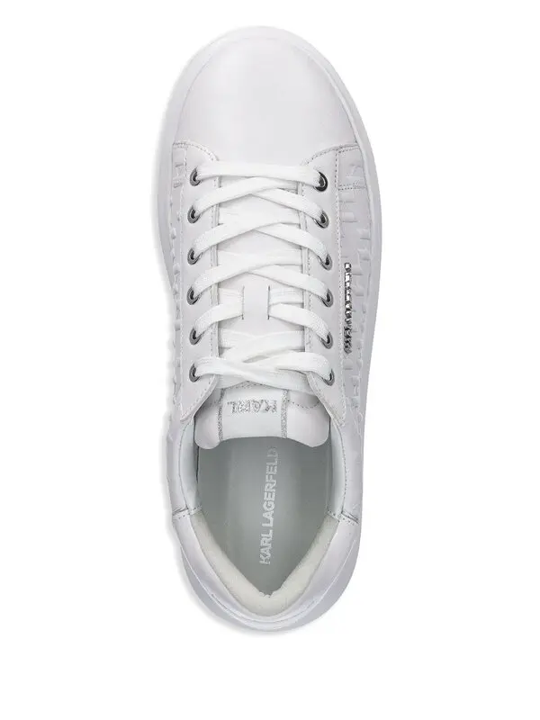 Karl Lagerfeld K/monogram Kapri Sneakers - White