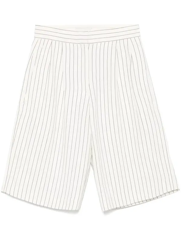 Loulou De Saison Striped Shorts