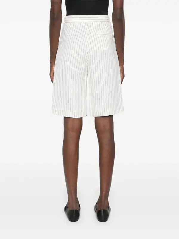 Loulou De Saison Striped Shorts