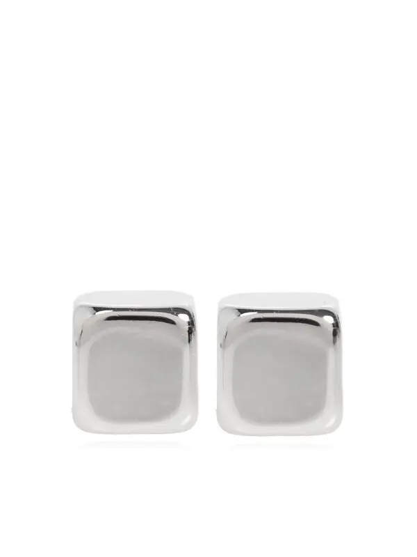 LEMAIRE Logo-engraved Stud Earrings