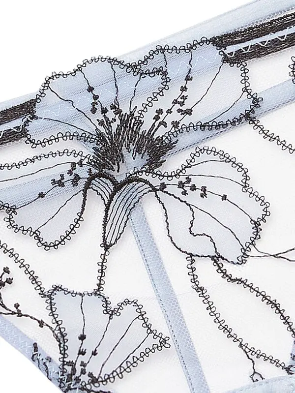 FLEUR DU MAL Harper Embroidery G-string