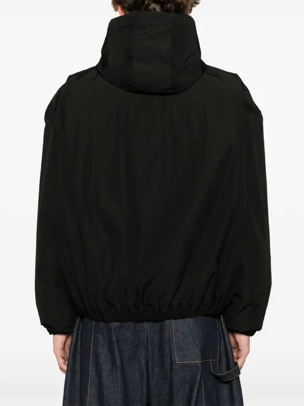 Marni Crinkled Hooded Jacket