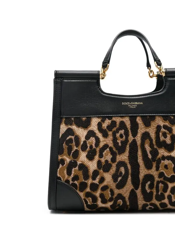 Dolce & Gabbana Small Sicily Tote - Black
