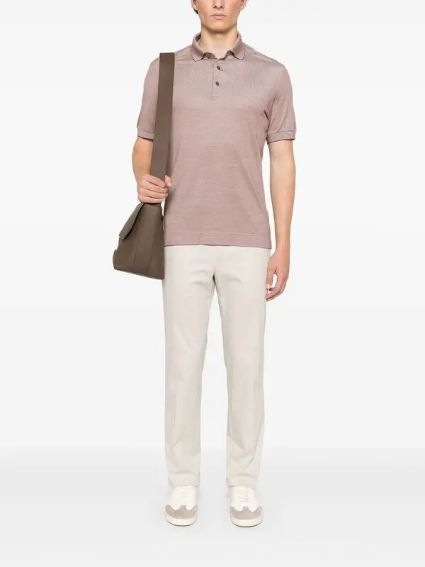 Zegna Short-sleeves Polo Shirt - Red