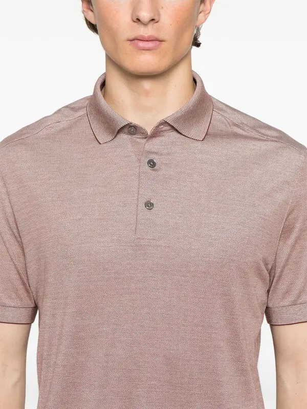 Zegna Short-sleeves Polo Shirt - Red