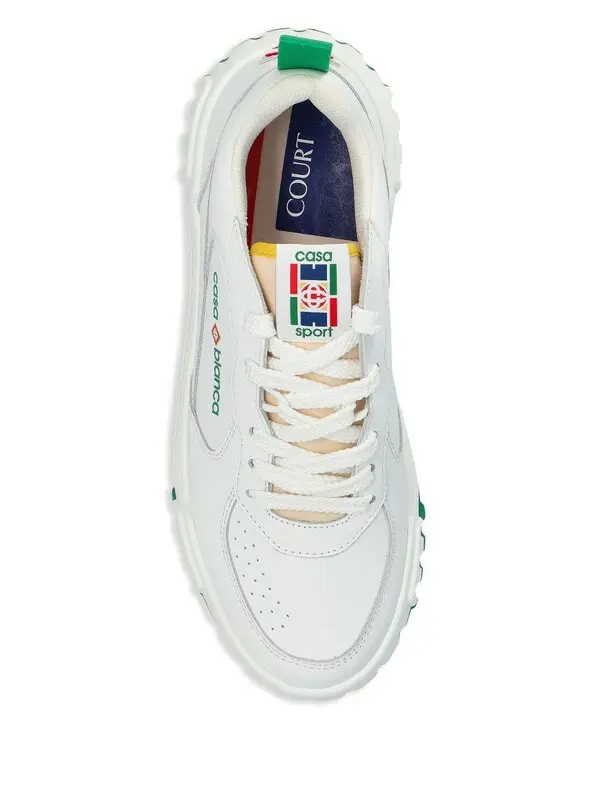 Casablanca Logo-print Sneakers - White