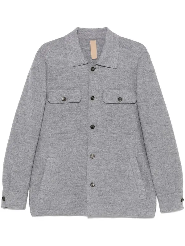 Eleventy Wool Shirt Jacket