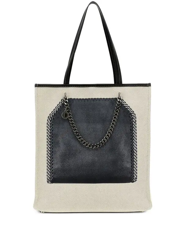 Stella McCartney Trompe L'oeil Print Tote Bag - Neutrals