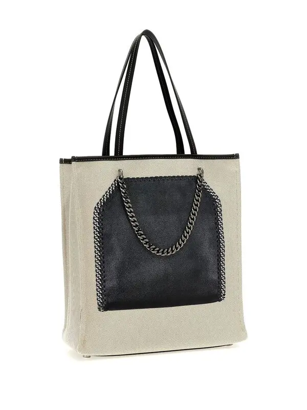 Stella McCartney Trompe L'oeil Print Tote Bag - Neutrals