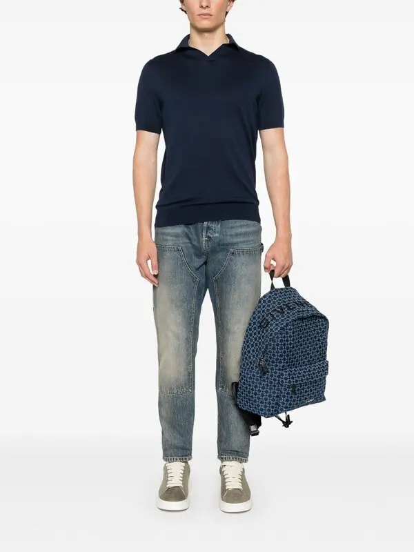 Fedeli Fuji Polo Shirt - Blue