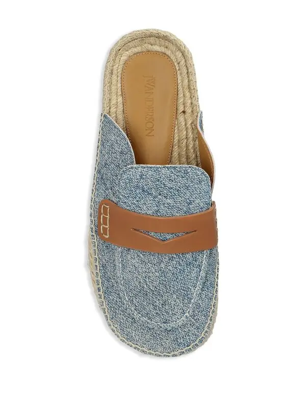 JW Anderson Denim Espadrille Loafers