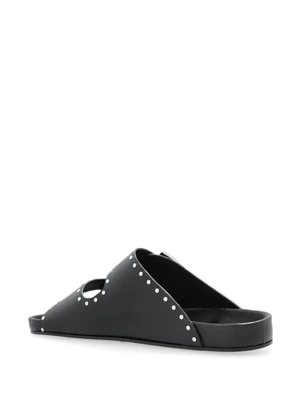 IRO PARIS Billie Slides - Black