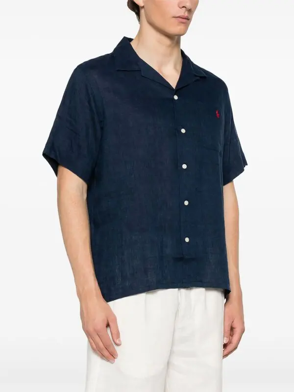Polo Ralph Lauren Linen Shirt - Blue